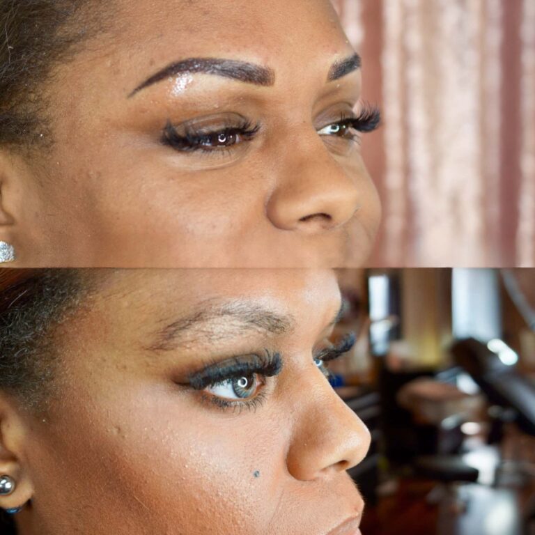 Ombre Powder Brows Before And After Real Results