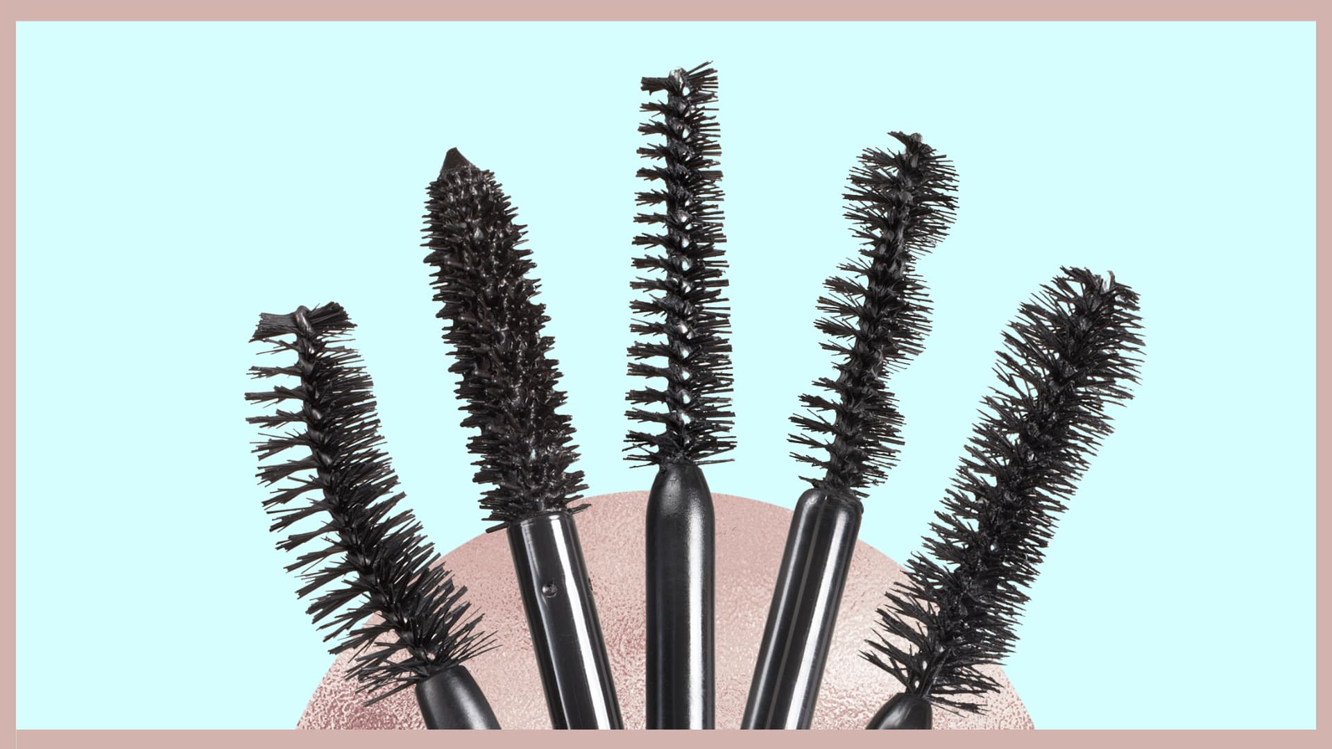Different Types Of Mascara Brushes And Their Uses (Illustration)