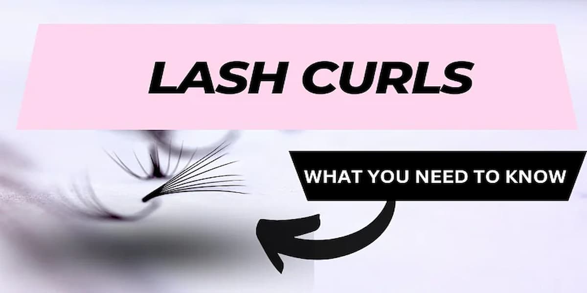 Eyelash Extension Curl Chart
