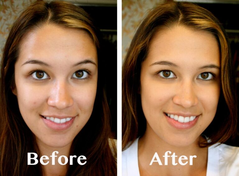 BB Cream Before And After