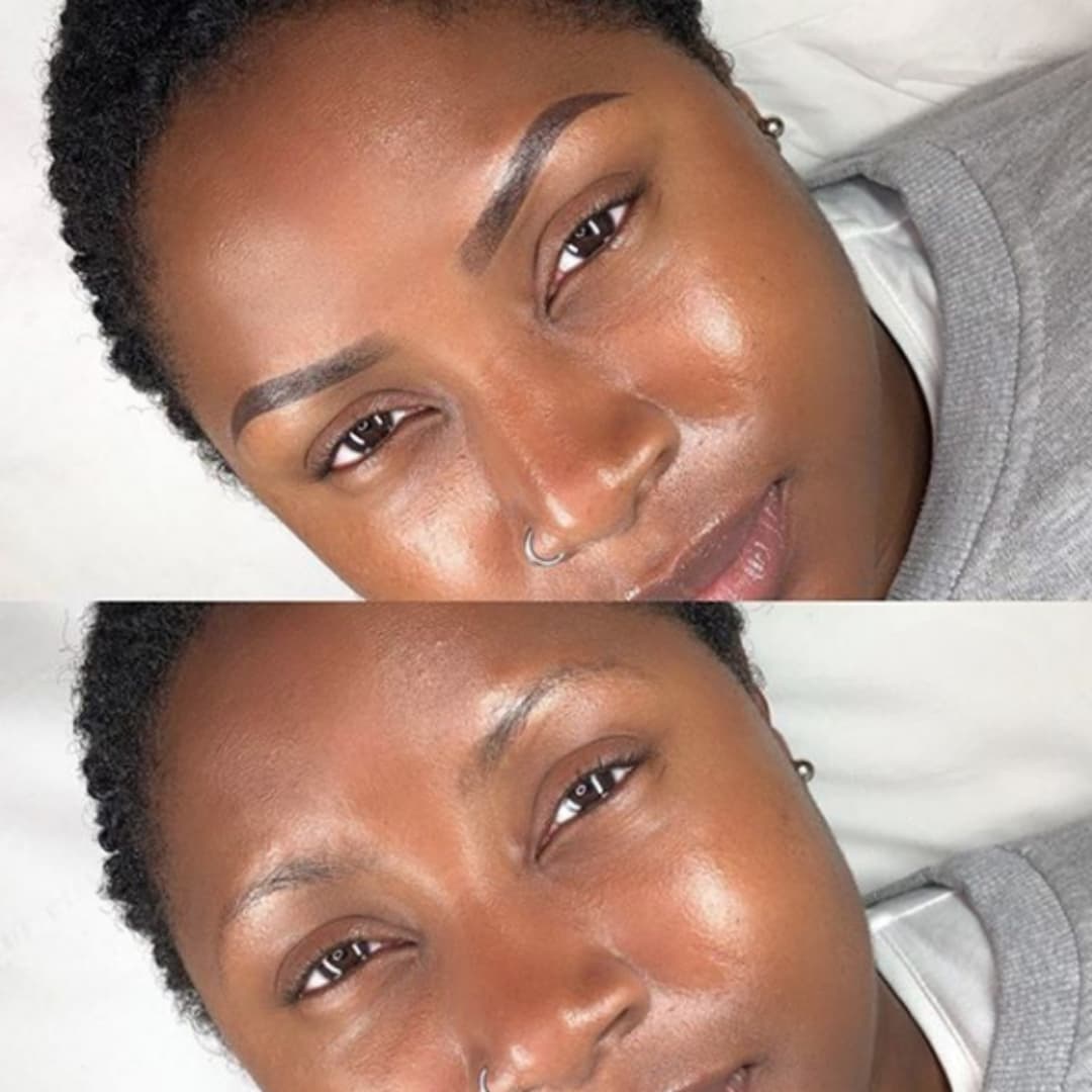 Ombre Powder Brows Before And After (Real Results)