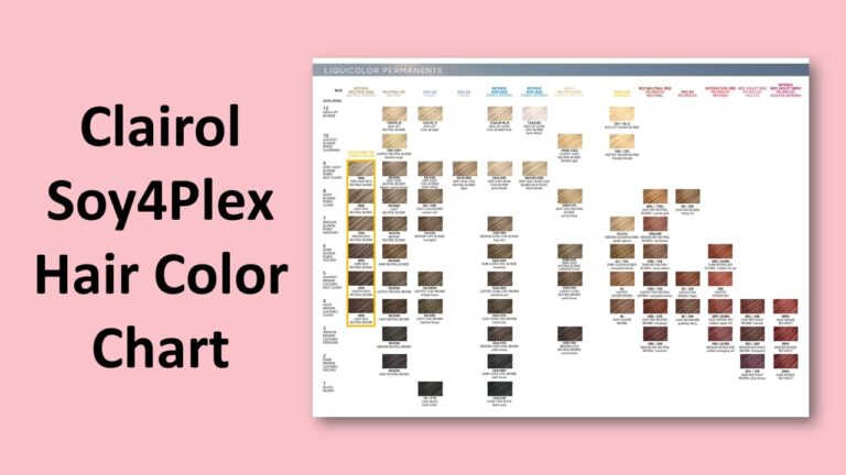 Clairol Soy Plex Hair Color Chart Explained