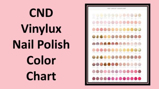 Vinylux Nail Polish Color Chart Explained