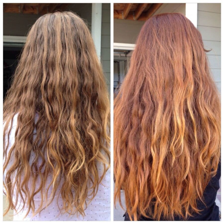 Henna Hair Dye Before And After Pictures