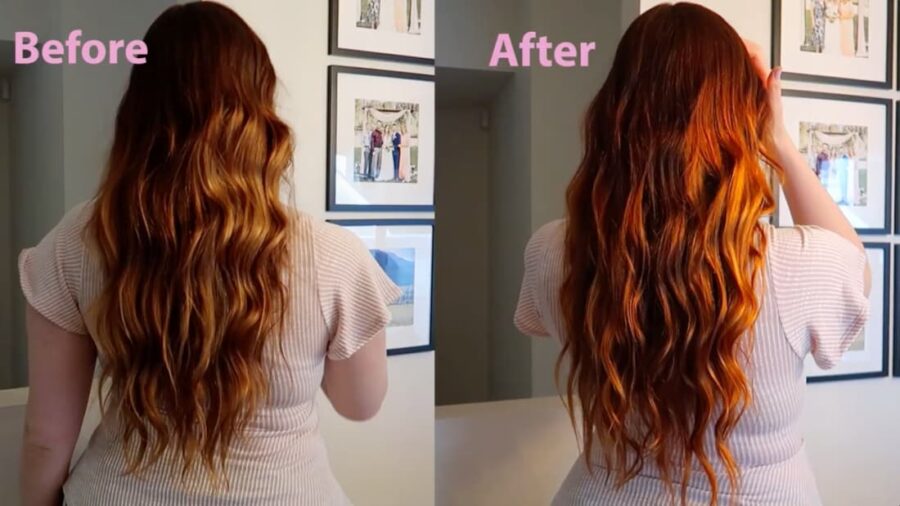Henna Hair Dye Before And After Pictures