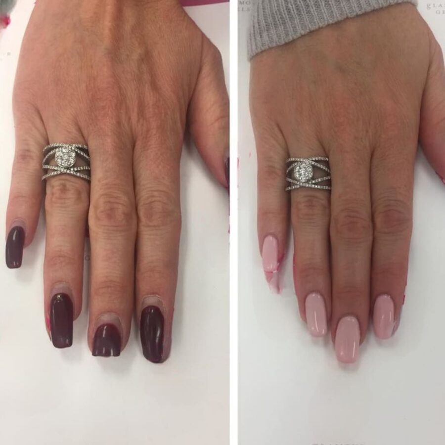 Builder Gel Nails Before And After Pictures