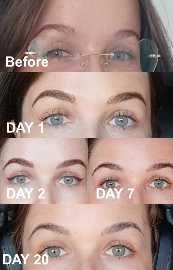 Nano Brows Healing Process With Pictures